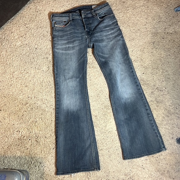 Diesel | Jeans | Diesel Brand Jeanszathan Regular Boot Cut 28x3 Button ...